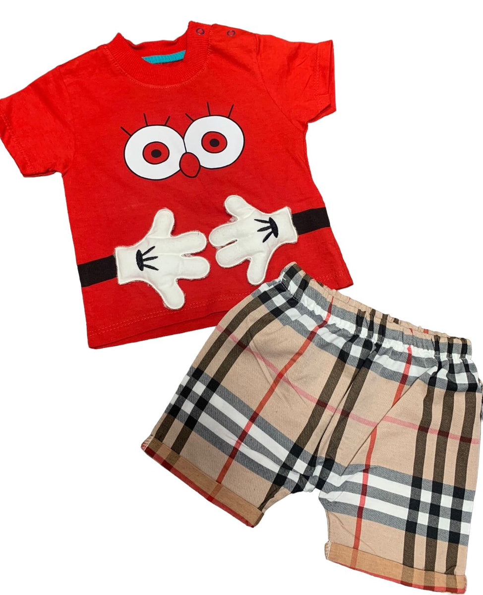 spongebob short set -red – Maguire Outlet